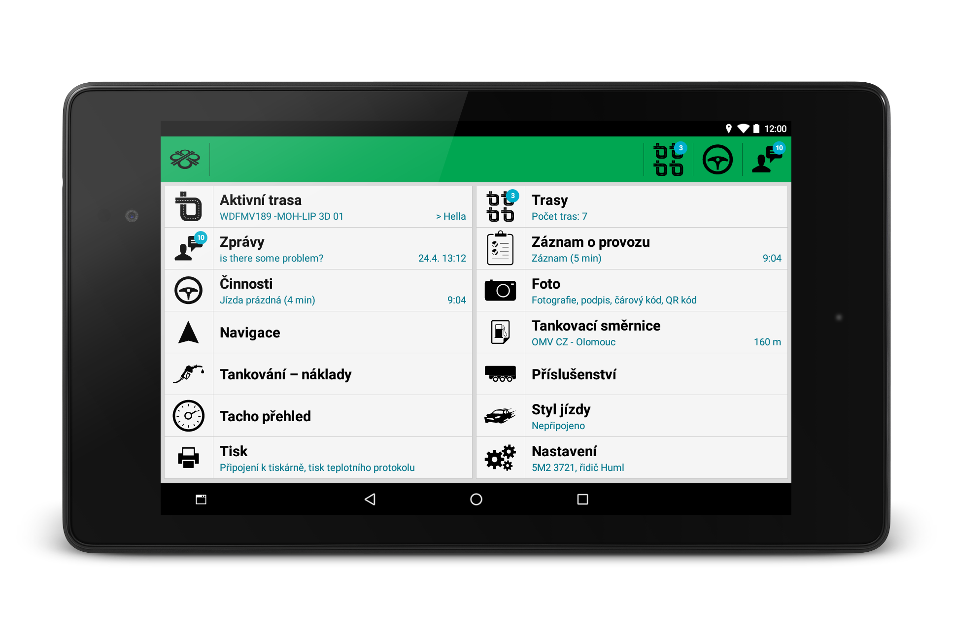 WD Fleet 3D - Kontrola Online